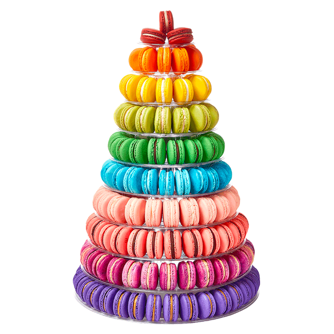 10 Tier Macaron Tower - 225 Macarons | Dana's Bakery